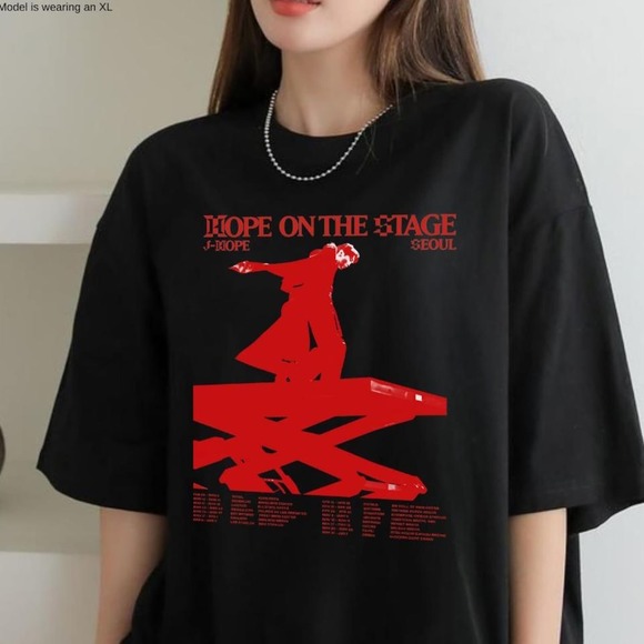 Tops | Jhope Hope On The Stage Tour Shirt Bts Hobi J Hope Bts Army Gift ...